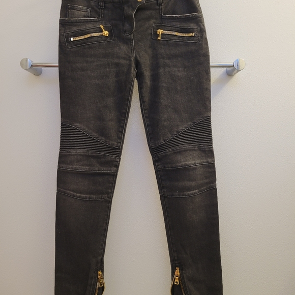 Balmain | Pants & Jumpsuits | Balmain Biker Jean | Poshmark